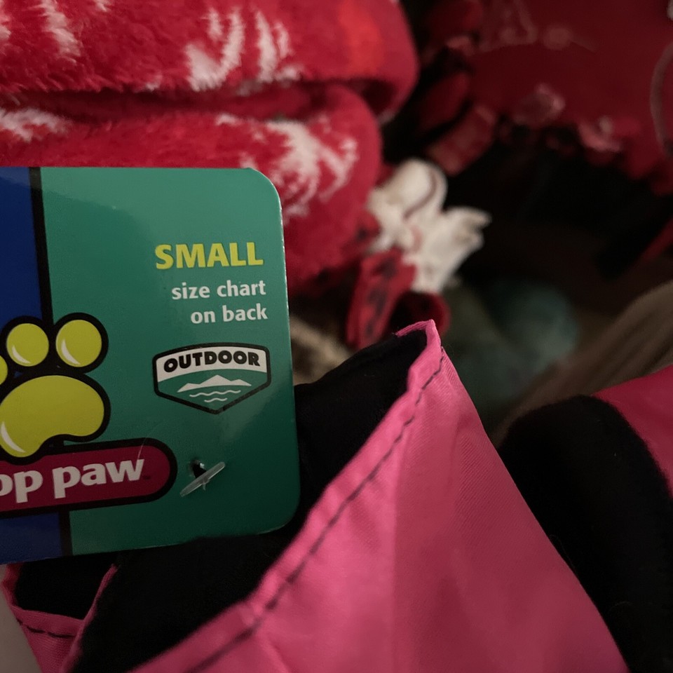 Top Paw (small) pink Dog/pet coat and 2 boots, All New | eBay