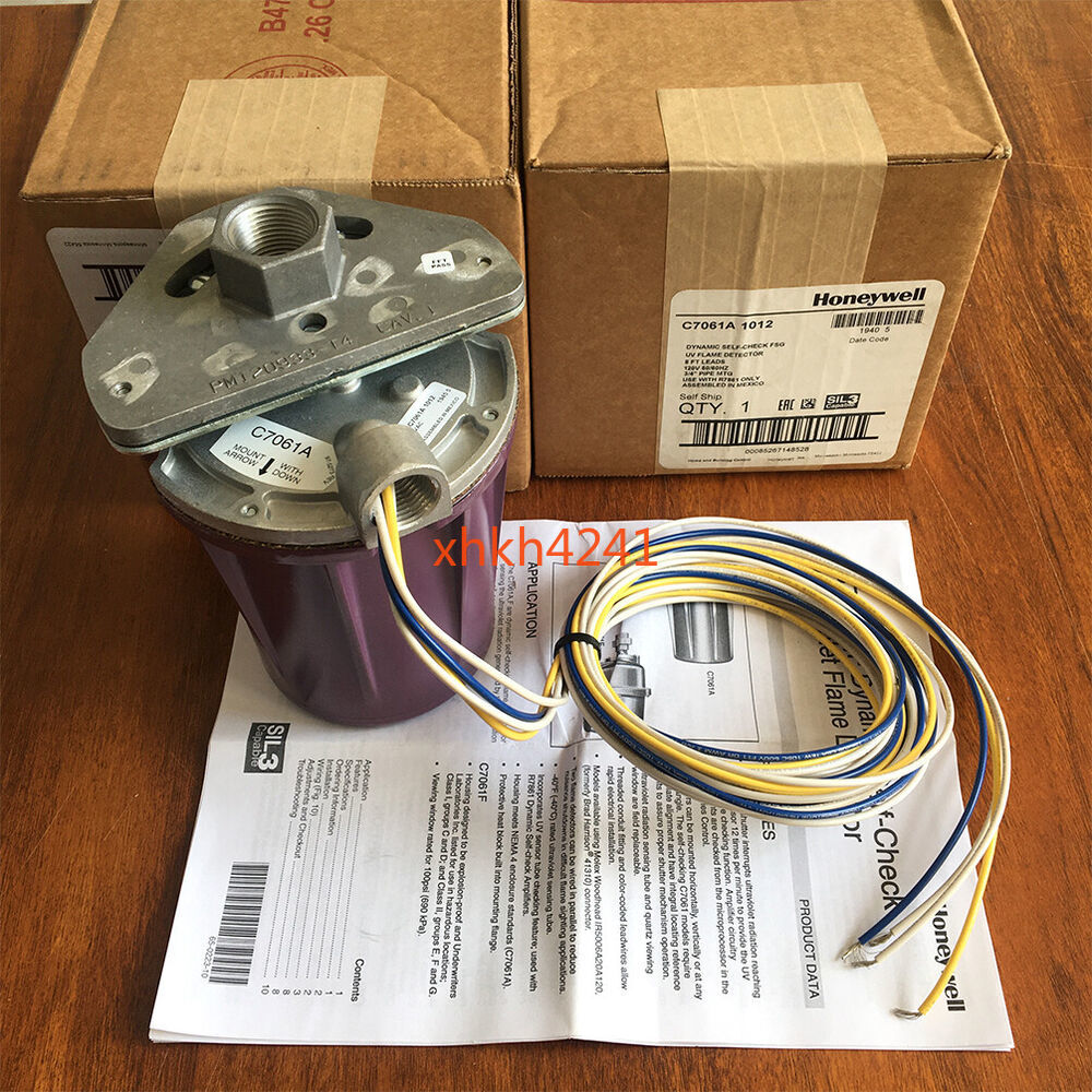 New Honeywell C7061A1012 UV Flame Detector C7061A1012 In Box Expedited ...