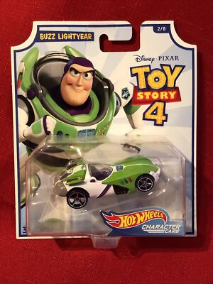 Hot Wheels Disney - Toy Story 4 - Buzz Lightyear Character Car | eBay