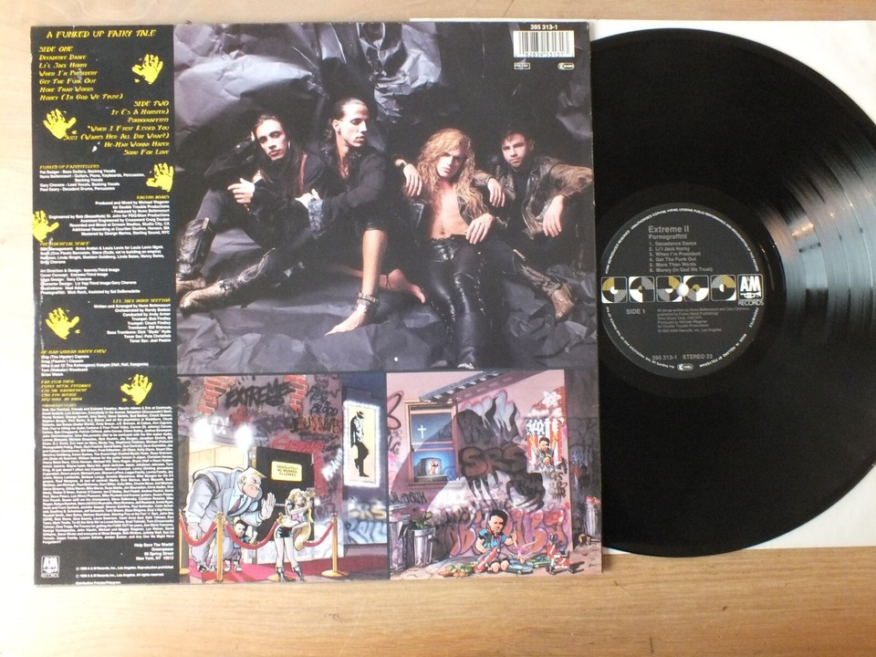Extreme – Extreme II: Pornograffitti 395313-1 First Press 1990 LP Vinyl ...