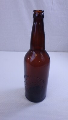 1934 Amber Huebner Breweries Co., Toledo, Ohio 11.5" Embossed Beer ...