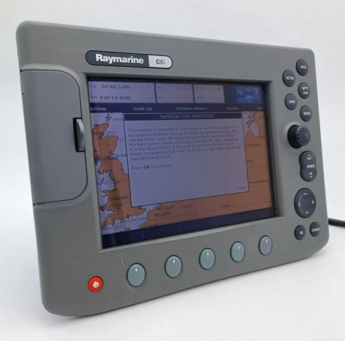 Raymarine C80 Chartplotter GPS Fishfinder Radar 8.4" LCD Display MFD ...