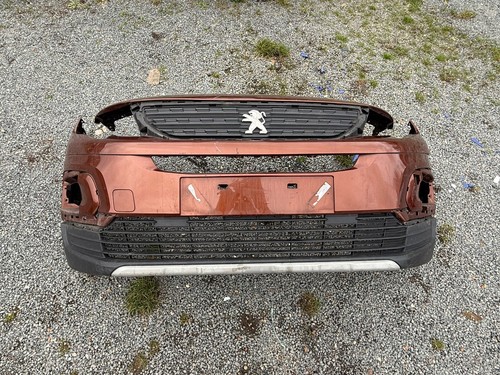 PEUGEOT RIFTER 2020- FRONT BUMPER NEARLY COMPLETE TOP BOTTEM GRILL ...