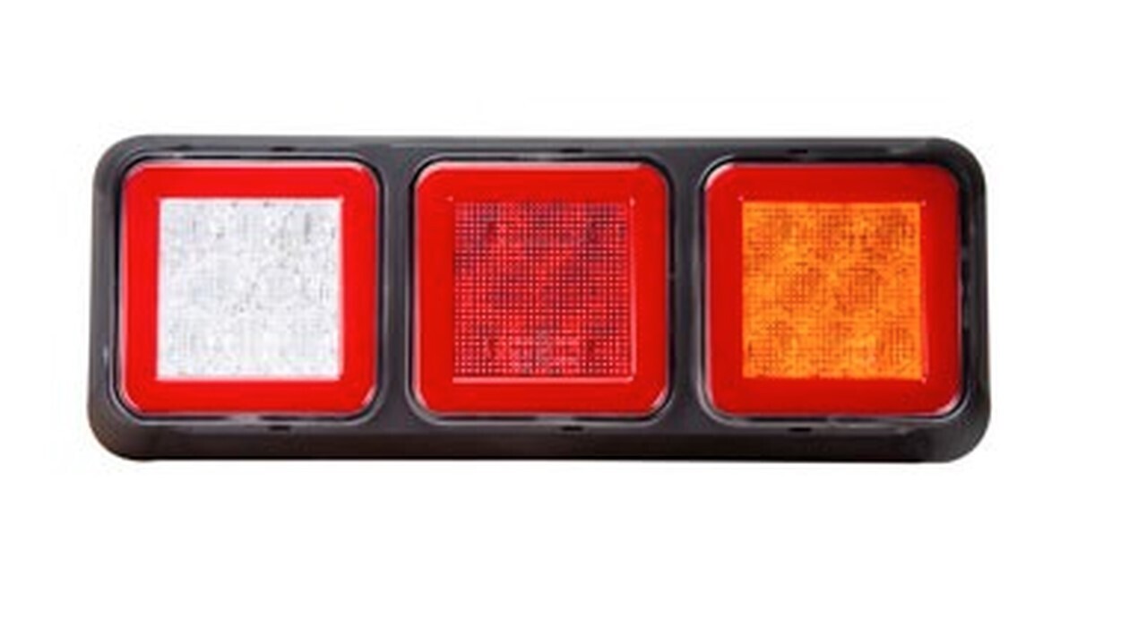 Roadvision LED Rear Combination Tail Light 10-30V Clear Stop/Tail/Ind ...