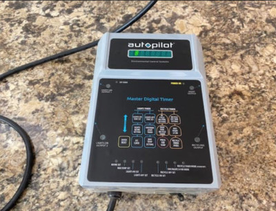 HydroFarm AutoPilot Master Digital Timer Light Environmental Control ...