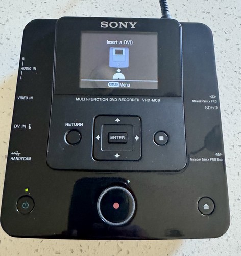 SONY VRD-MC6 DVDirect Multi-Function DVD Recorder Home Video Transfer ...