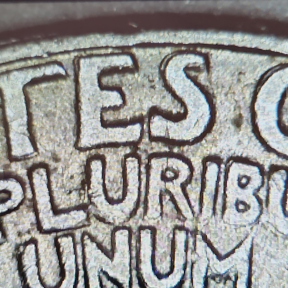 1966 quarter leaves are touching letters. double in dollar | eBay