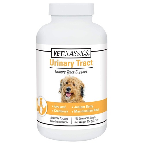 Vet Classics Urinary Tract Dog Supplement – Cranberry Chewable Tablets ...