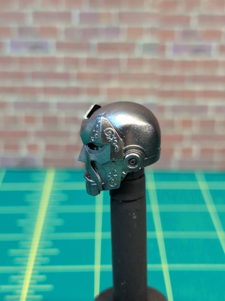 Custom 1/12 Scale Classic Doctor Doom Head Sculpt Mezco Dr Doom "NEW ...