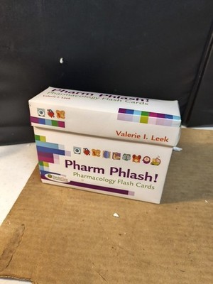 Pharm Phlash! : Pharmacology Flash Cards by Valerie I. Leek (2009 ...