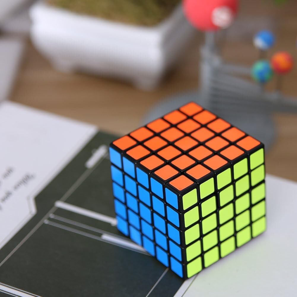 SengShou Rubix 5x5 Puzzle Cube Black | eBay UK