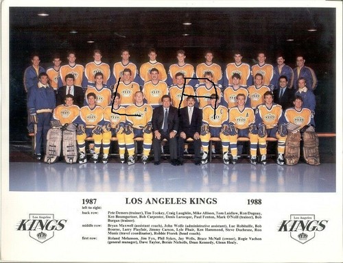 TEN 1987/88 Los Angeles Kings 8 1/2" x 11" Team Photos. | eBay
