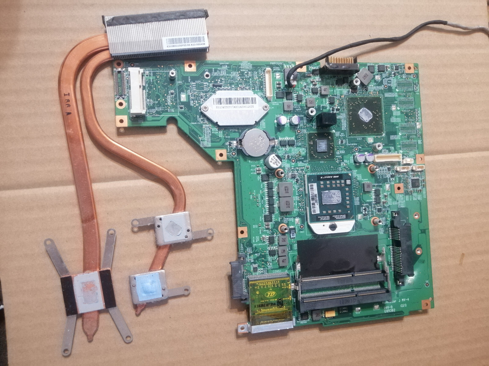 Laptop Motherboard MEDION AKOYA P6512 (MD 98380) MSI FX610 ms-16gk1 v 1 ...