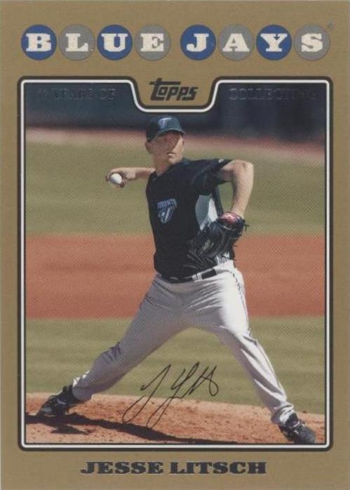 2008 Topps - Jesse Litsch #579 Gold Border /2008 for sale online | eBay