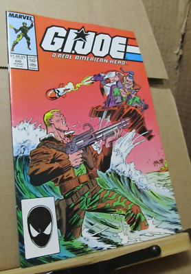 GI JOE A REAL AMERICAN HERO #60 (Marvel 1987) NM McFarlane art! 1st APP ...