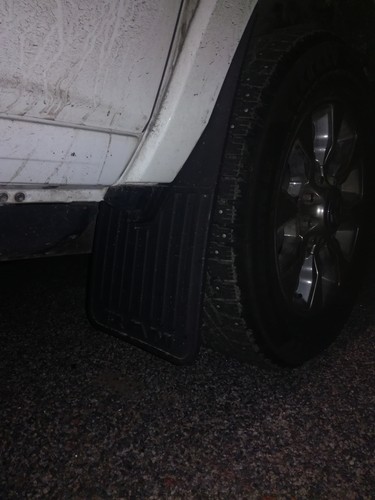 OEM Mopar 2019-2020 Dodge RAM 2500-3500 Heavy Duty Black Splash Guards ...