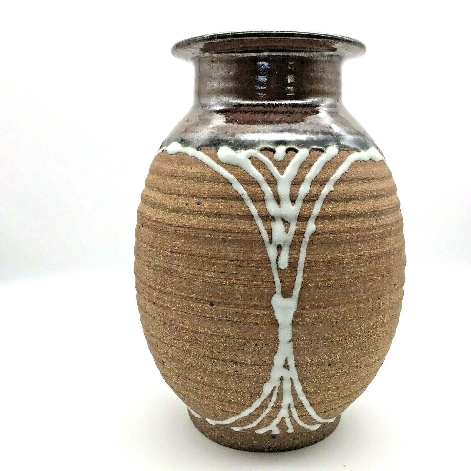 Jack Herman (1927-2019) Canadian Studio Pottery Vase Hamada Style Mid ...