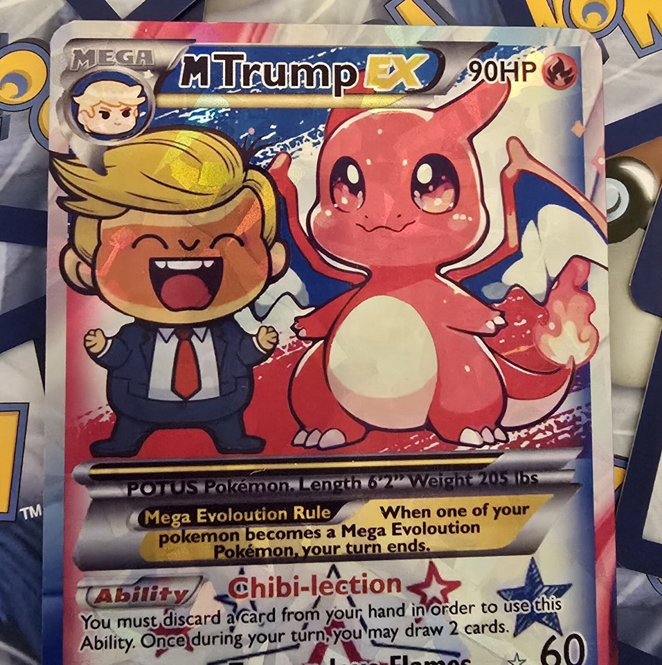 Chibi Trump Pokemon Card | eBay