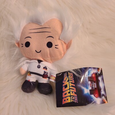 Back To The Future - Doc Brown - Chibi Plush Toy Factory Movie Stuffed ...