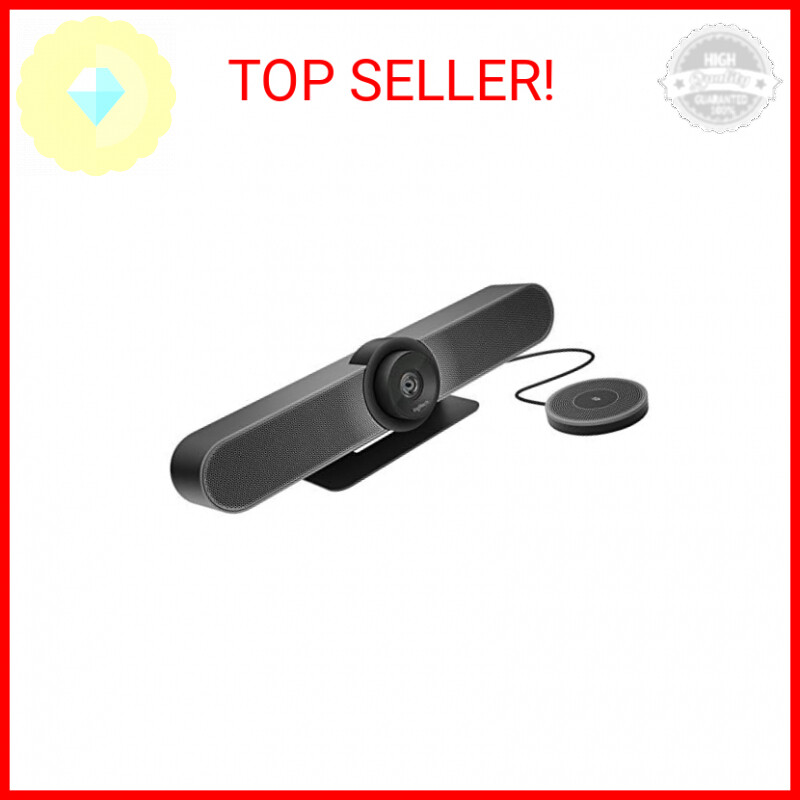 Logitech Expansion Mic for MeetUp, Plug-and-Play, Indicator Lights ...