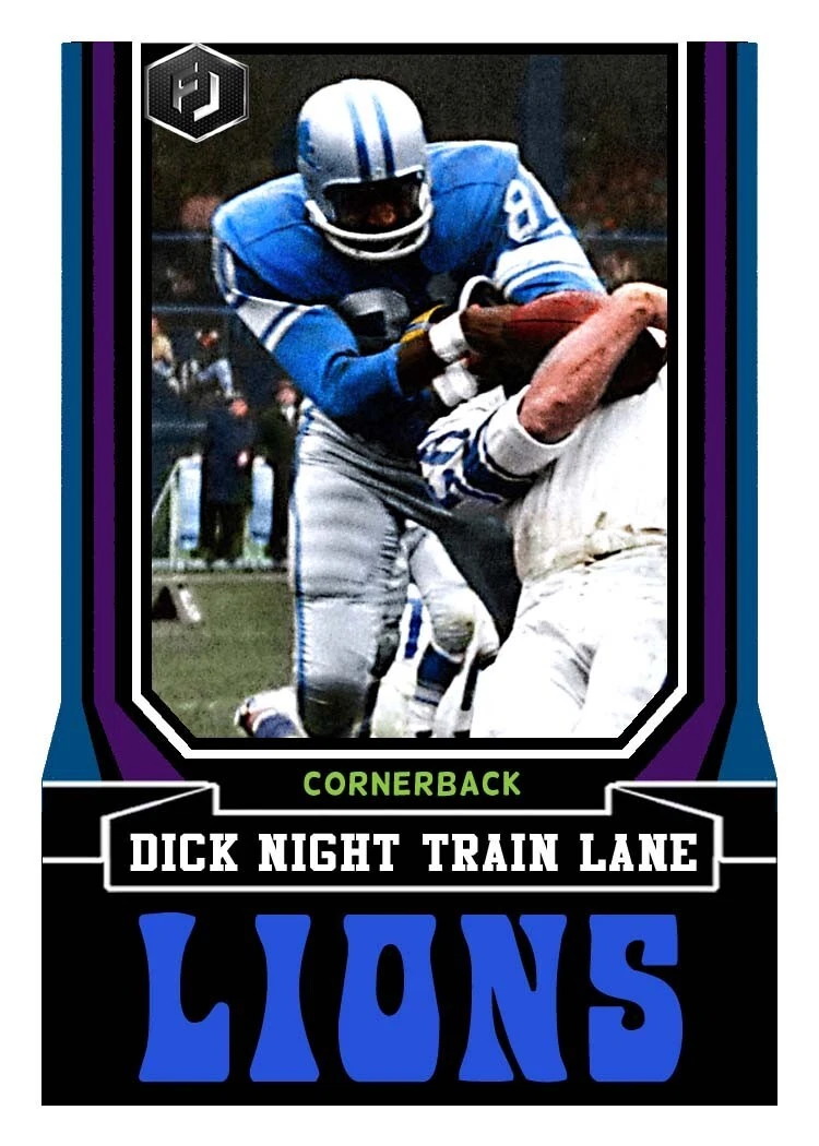 Night Train Lane Detroit Lions