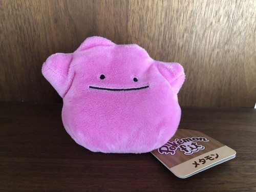 Pokemon Center Metamon Plush Toy Mascot Pink | eBay