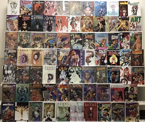 Bad Girl Comics - Agent L22, Kabuki, Sisters Of Mercy, Jaguar - See ...