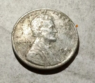 1943 S Steel Lincoln Wheat Cent Penny Error Ghost 4 And Partial S | eBay