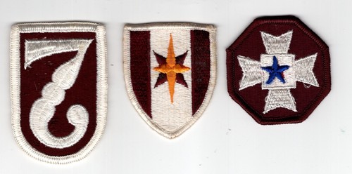 US Army, Various Medical Command Patches. | eBay