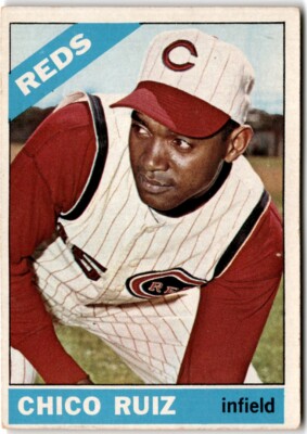 1966 Topps #159 Chico Ruiz Reds | eBay