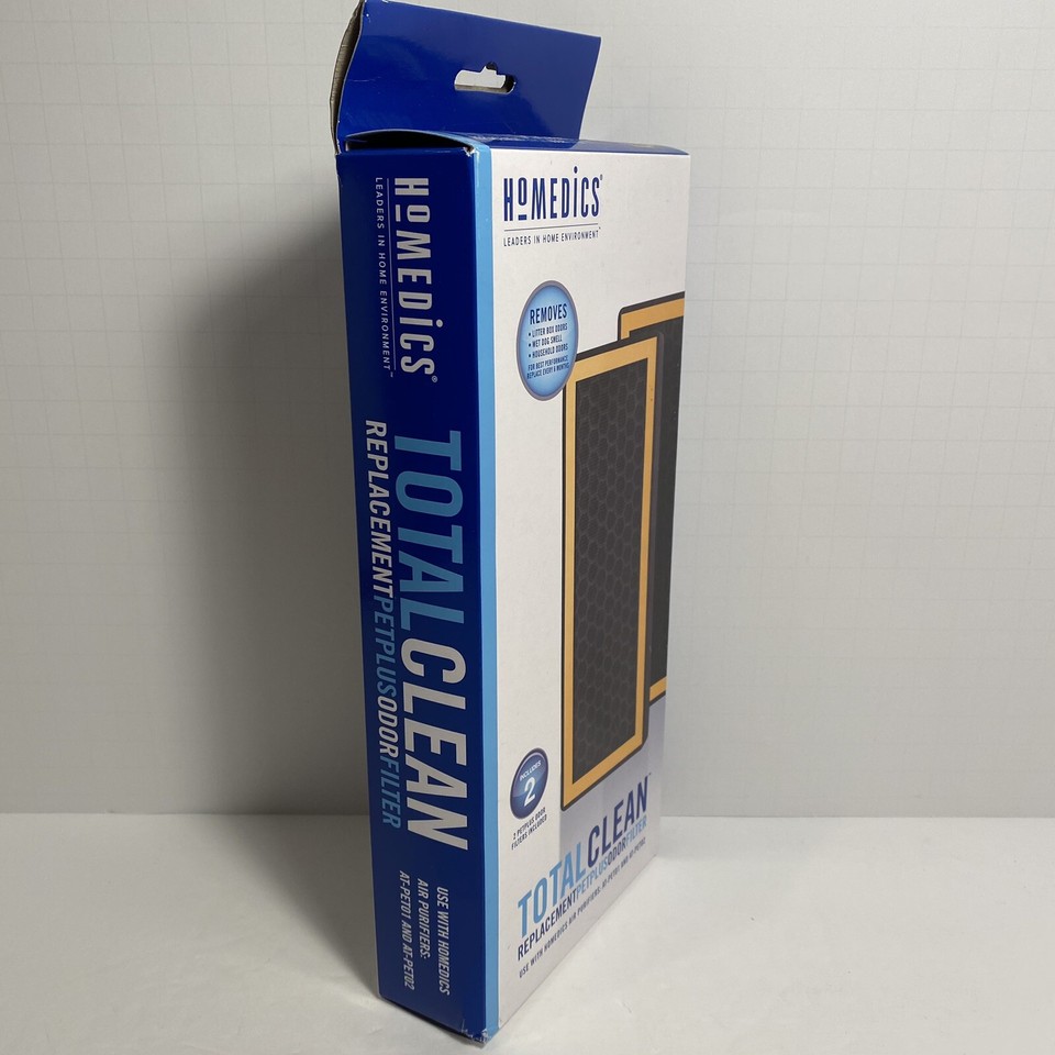 Homedics Total Clean Replacement Pet Plus Odor Filter 2 Filters AT ...
