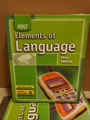 Elements Of Language (2007, Hardcover) | eBay