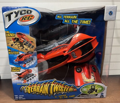 NOS Tyco R/C Terrain Twister RC All Terrain New In Box RED | eBay