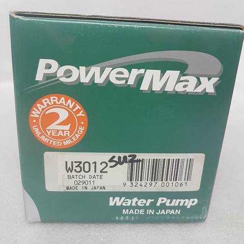 W3012 PowerMax GMB Water Pump (Made in Japan) | eBay Australia