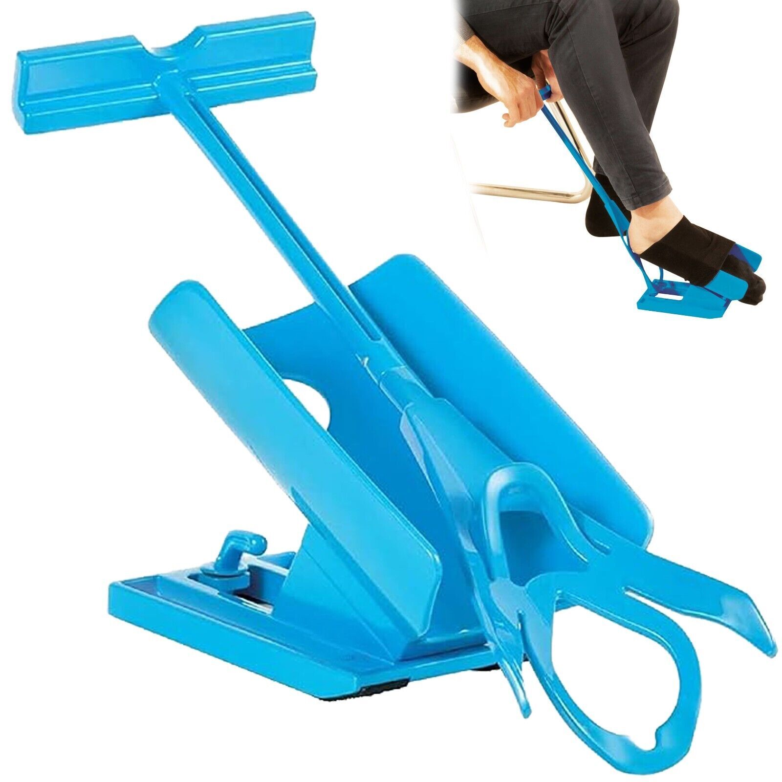 Sock Helper Stocking Aid Easy Put On Dressing Mobility Disability Kit ...