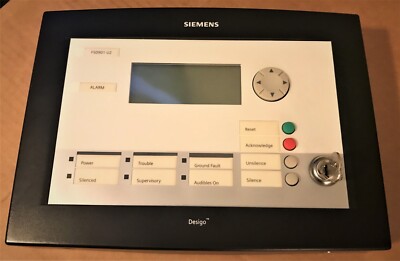 Siemens Desigo Fire Alarm FACP LCD Annunciator Backlight 160x64 Display ...