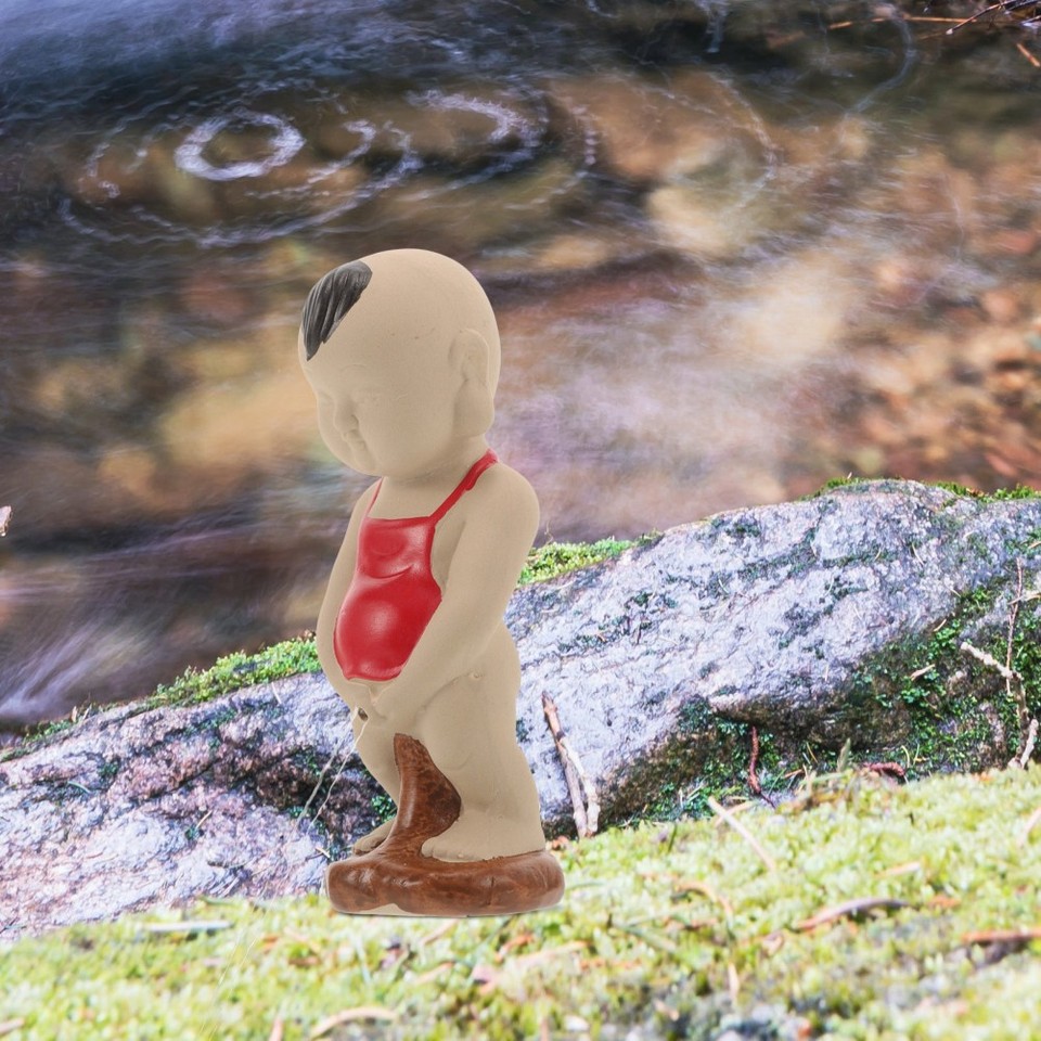 Boy Peeing Fountain Statue Water Fall Fountains Indoor Courtyard | eBay ...