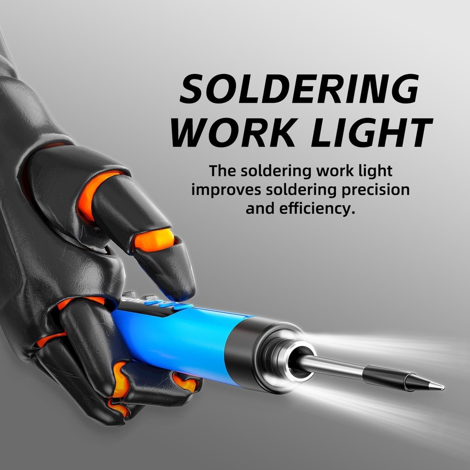 Cordless USB Rechargeable Portable Soldering Iron Cord Stand | eBay