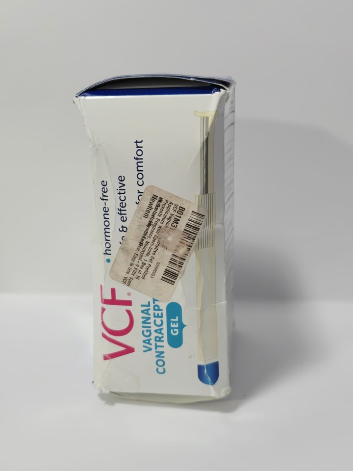 VCF Vaginal Contraceptive Gel, Spermicide, 10 Pre-Filled Applicators ...