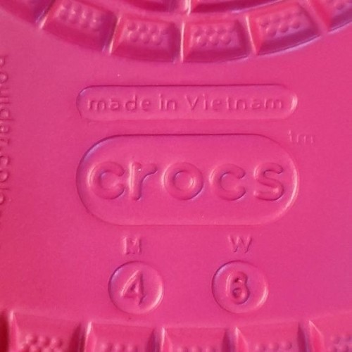 CROCS Candy Pink Bluebell Shoes Women's WOMAN'S 6 Relaxed Fit NWT | eBay