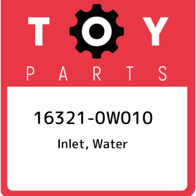 16321-0W010 Toyota Inlet, water 163210W010, New Genuine OEM Part | eBay