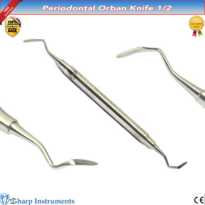 Allen Orban Knife 1/2 Periodontal Knives-1/2 Interproximal Dental ...