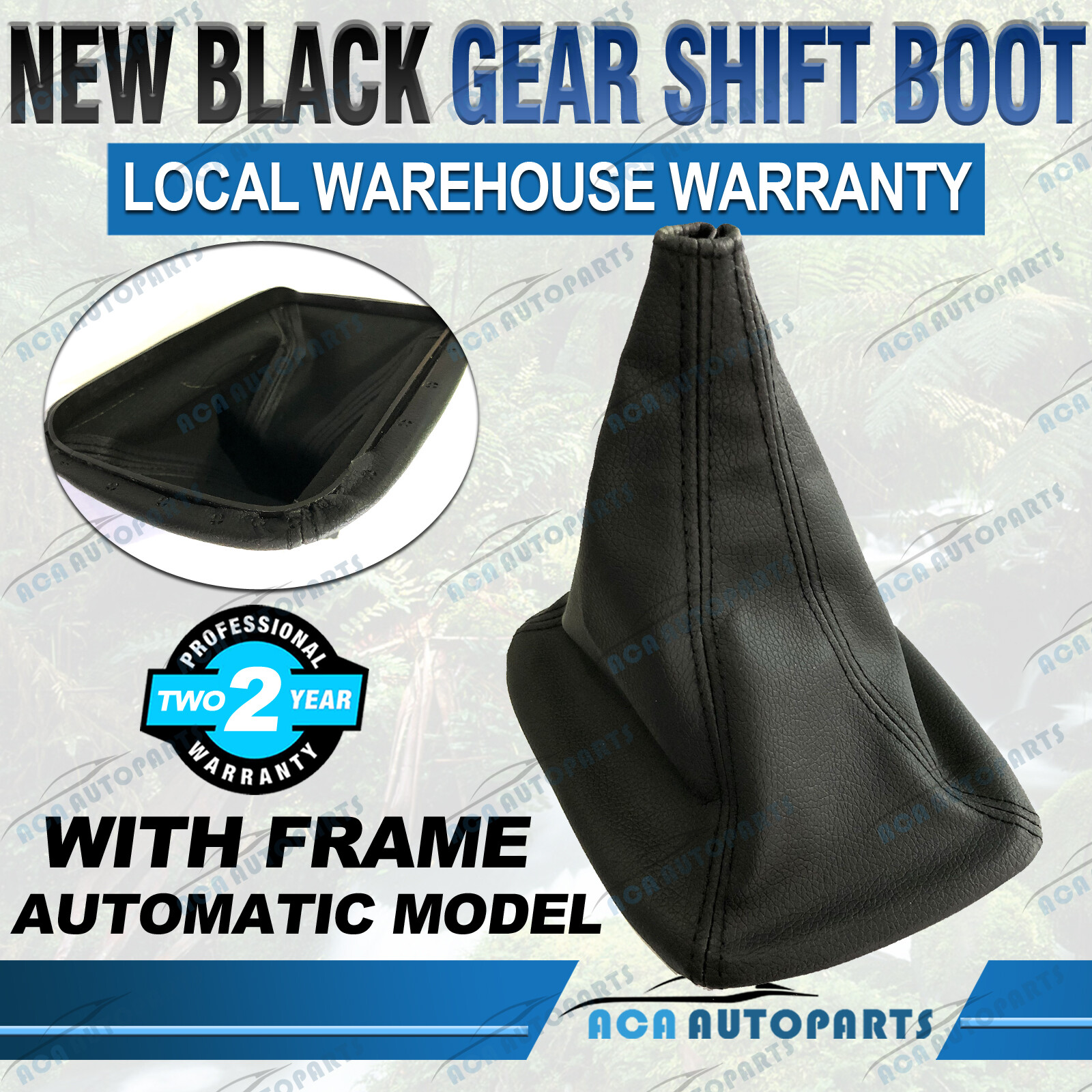 BLACK STITCH GEAR BOOT WITH FRAME FOR Toyota Hilux KUN25 26 GGN25 TGN26 ...
