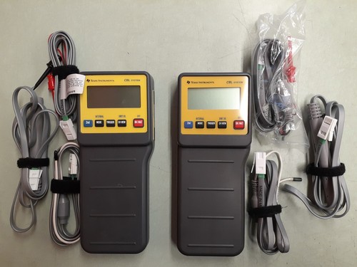 (2) Texas Instruments CBL System Calculator-Based Laboratory Data ...