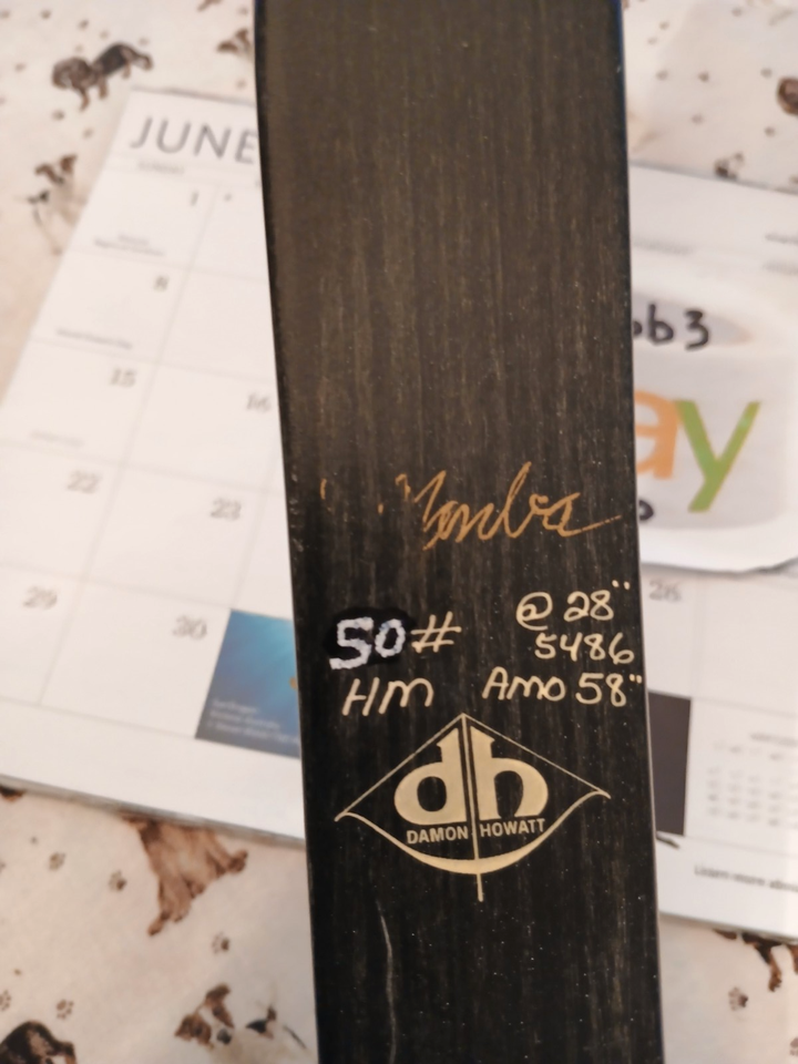 Vintage Damon Howatt Archery Mamba recurve 55# 1985 Olympic | eBay