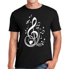 Music Notes Ladies Cap Sleeve Top Band Symbol Cool Gift Instruments T ...