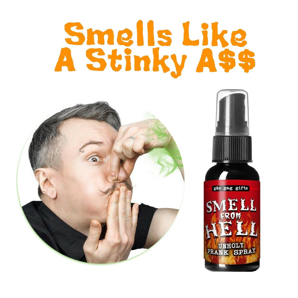Liquid Fart Spray Can Stink Bomb Ass-Smelly Stinky Gas Joke Crap Gag ...