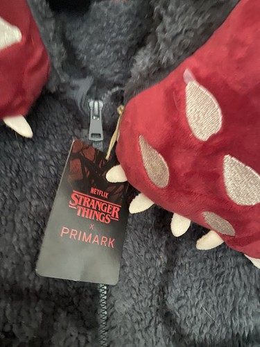 Stranger Things Primark BNWT Demogorgon Medium one piece jumpsuit | eBay UK