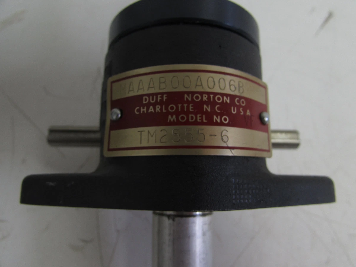 Duff-Norton Upright Mechanical Screw Actuator 1/4 Ton Load, 45% OFF