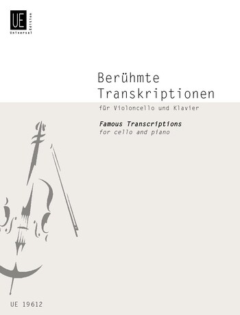 Famous Transcriptions Vc/pno by Diverse--Universal Edition | eBay Australia